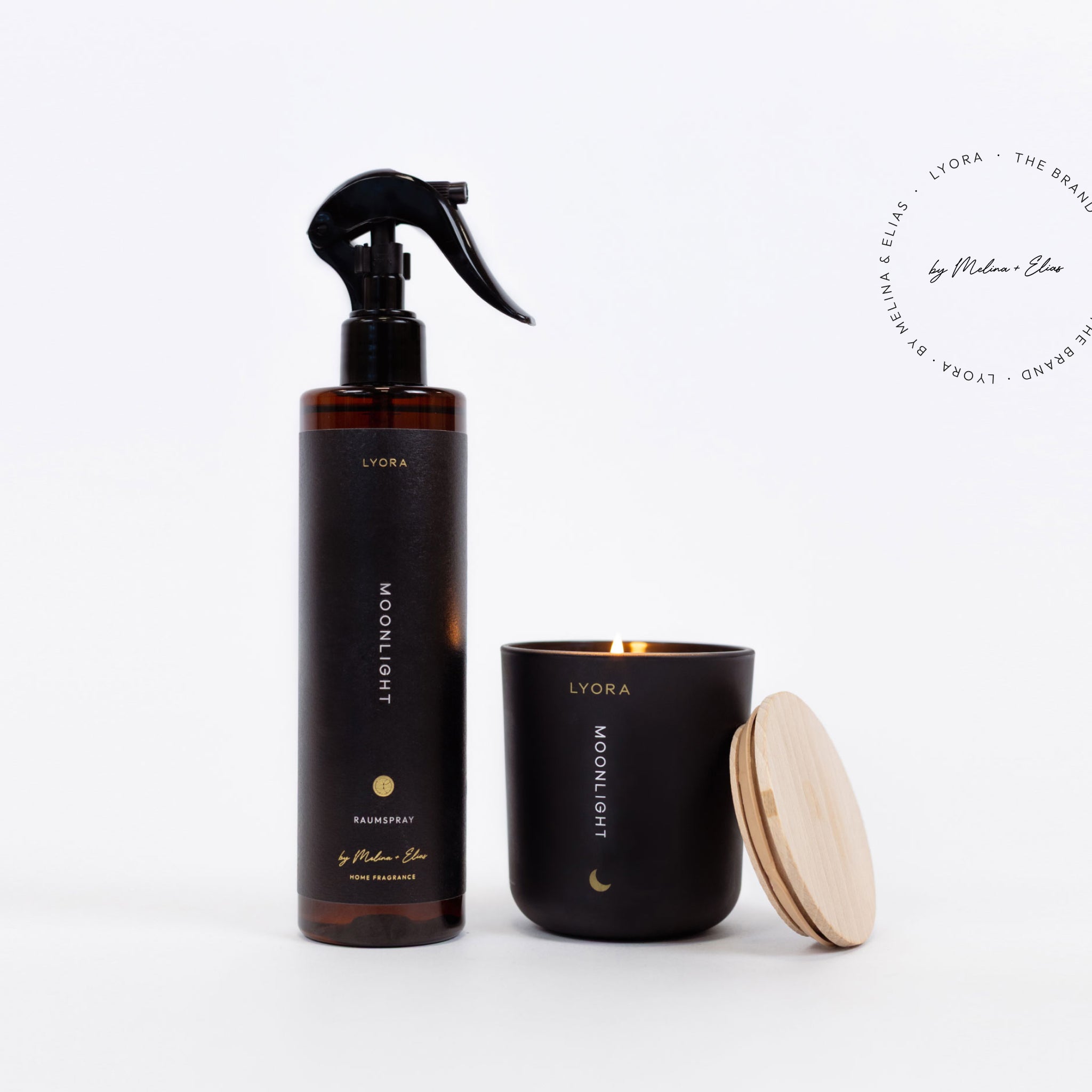 Bundle Raumspray & Kerze Moonlight – LYORA